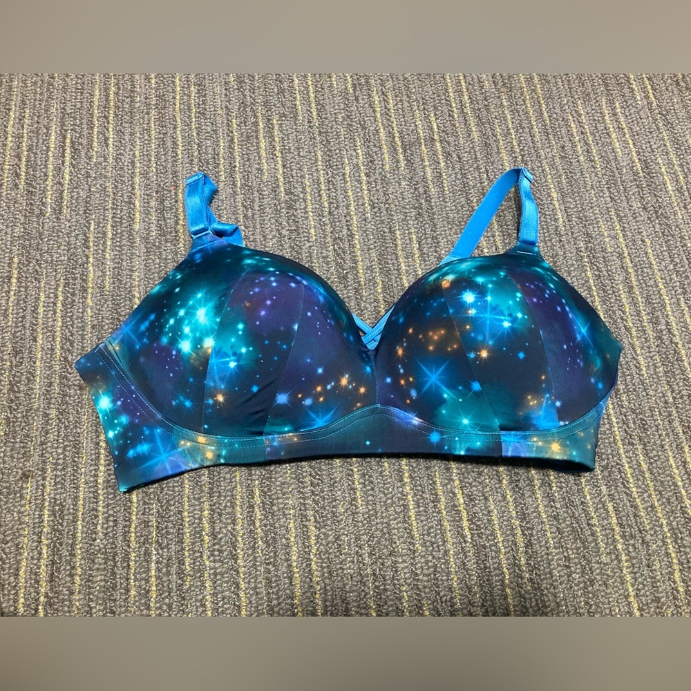 Starry Night Blue Bra - Gem
